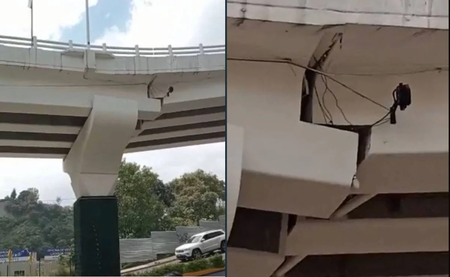 Centinela Digital - Cierran puente en Interlomas tras sismo de 7.4 grados